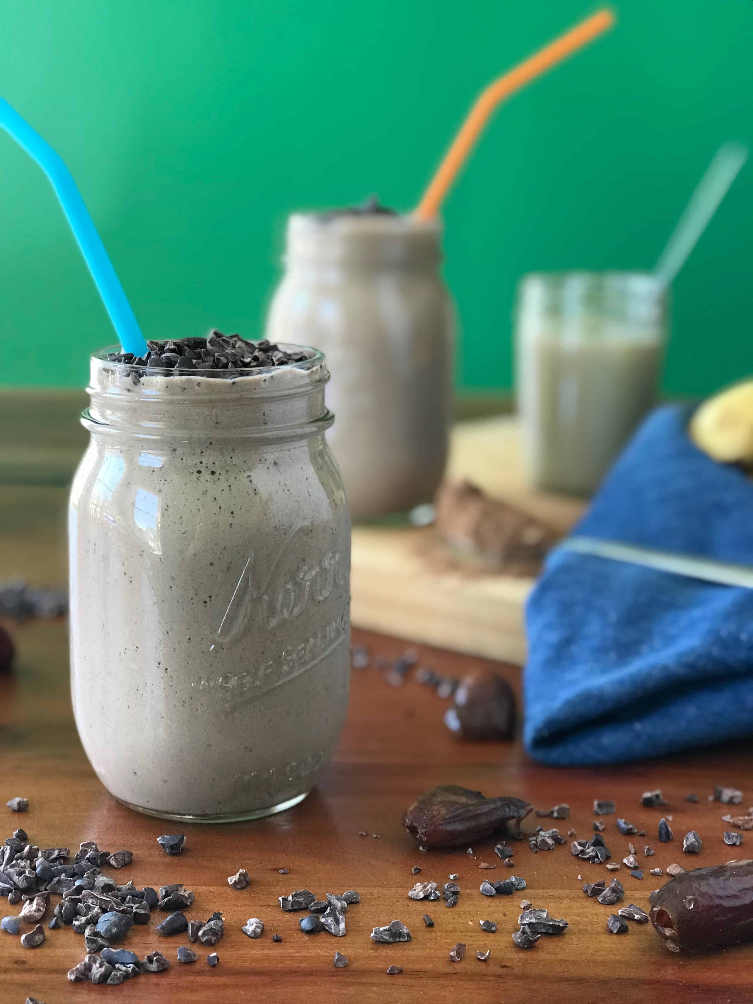 Chocolate Tahini Smoothie - Paleo Gluten-Free Guy