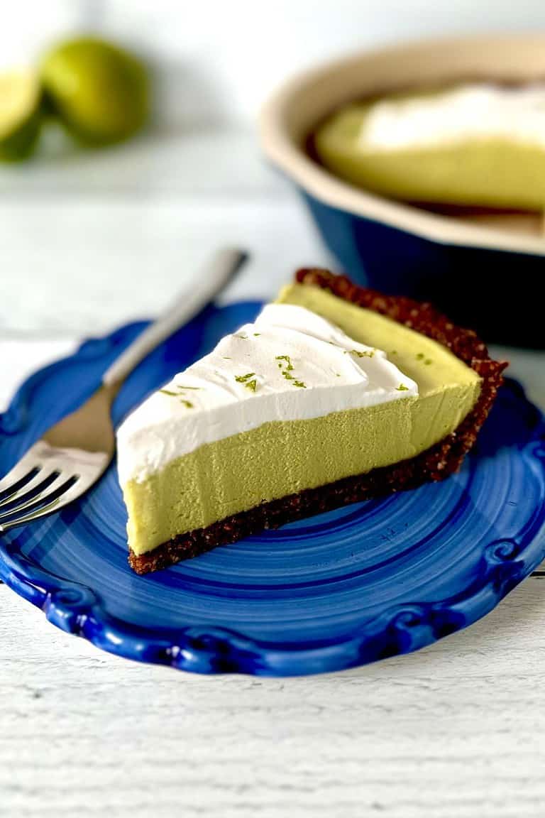 Healthy Key Lime Pie with Avocado (Paleo, gluten-free) - Paleo Gluten ...